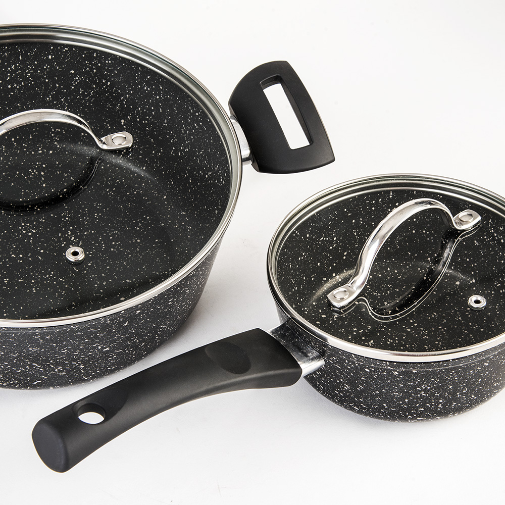 Batería de Cocina Cinsa Forta Roca 5 Piezas Aluminio Forjado con ... Batería de Cocina Cinsa Forta Roca 5 Piezas Aluminio Forjado con ...